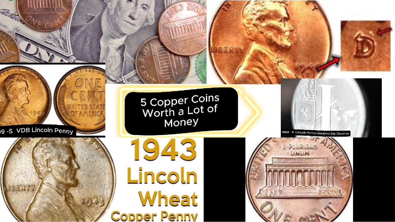 Valuable Copper Coins | 5 Copper Coins Worth a Fortune – Check Your ...