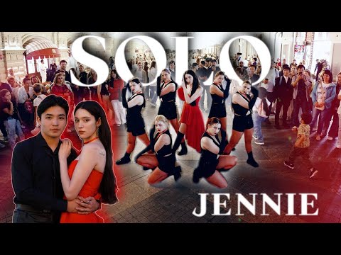 [ DANCE IN PUBLIC RUSSIA ONE TAKE ] JENNIE - ‘SOLO’ | Cover Dance by OmeLoud