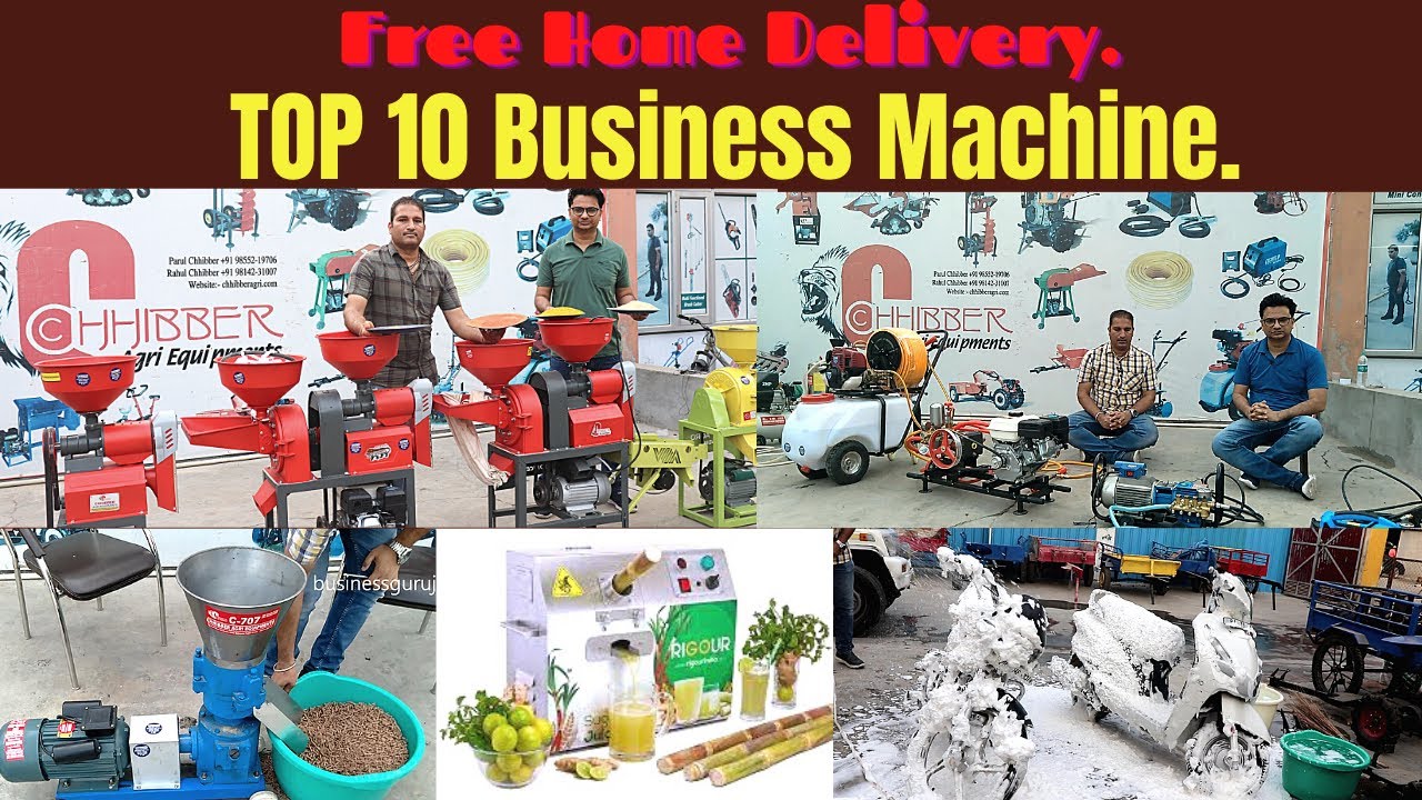 Top 10 Business machine in INDIA | small business ideas | Business ...