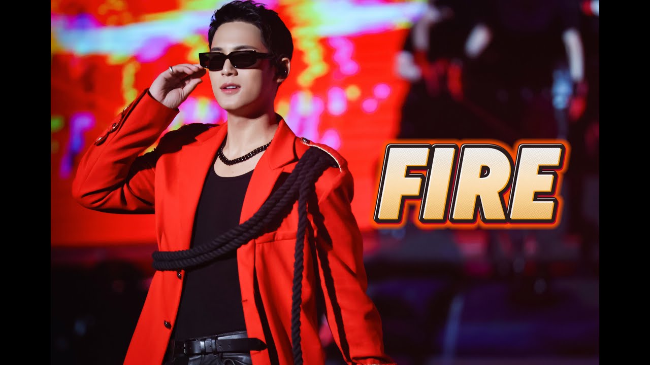 MINGYU 민규 240121 《Fire》 직캠 focus fancam [4K] - YouTube