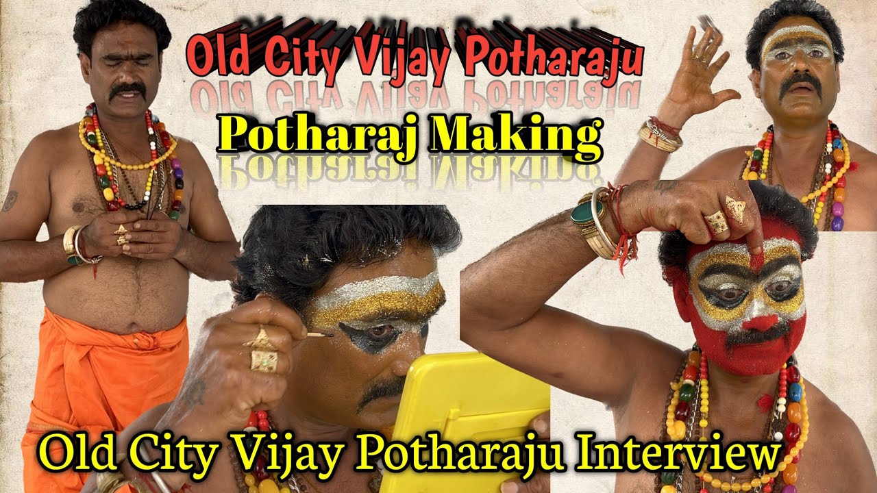 Vijay Potharaj Making Video | Old City Vijay Potharaju Exclusive ...