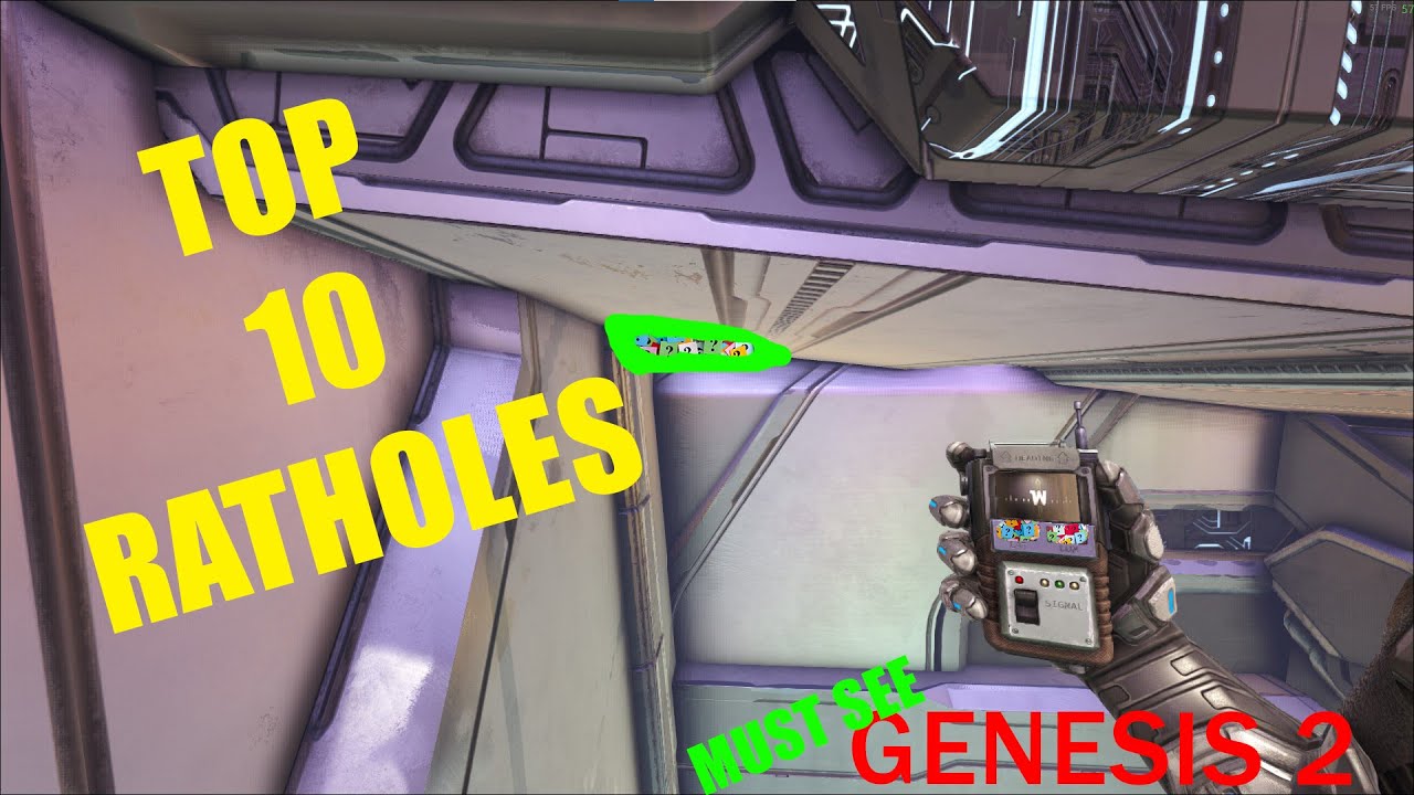 Top 10 Hidden Genesis 2 Bases | Ark Survival Evolved - YouTube