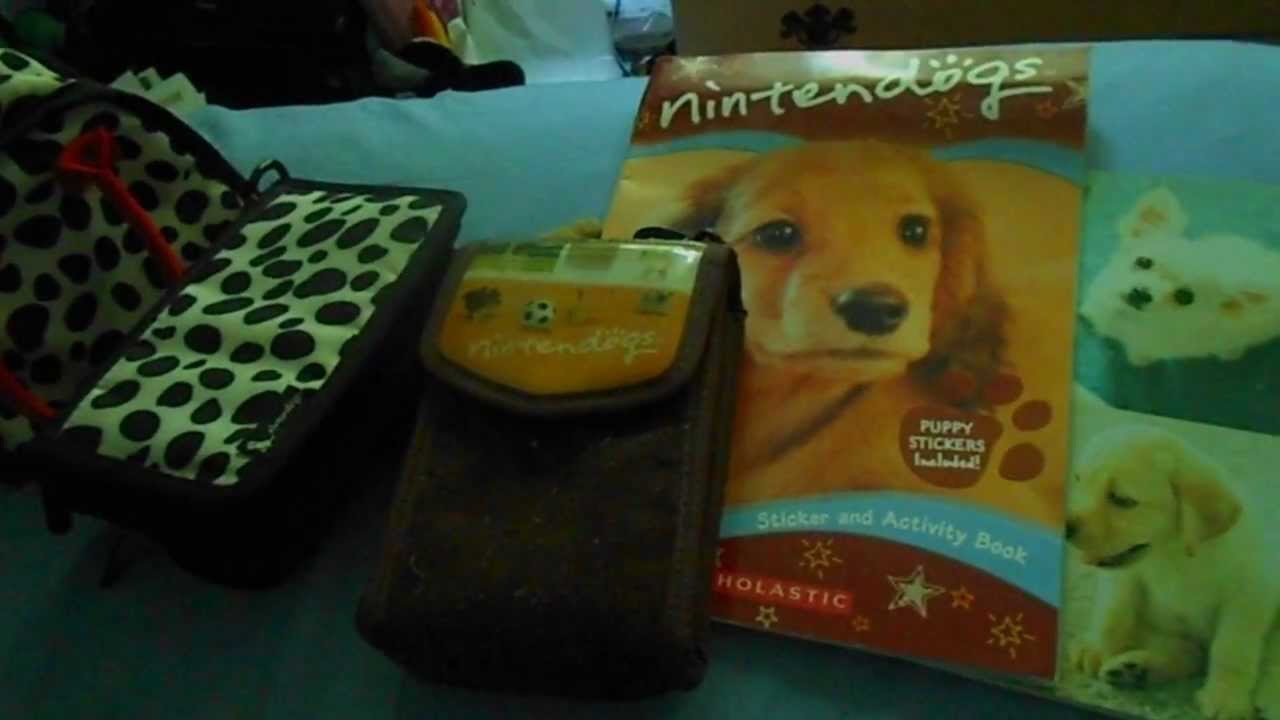 My Nintendogs DS Cases & Books - YouTube