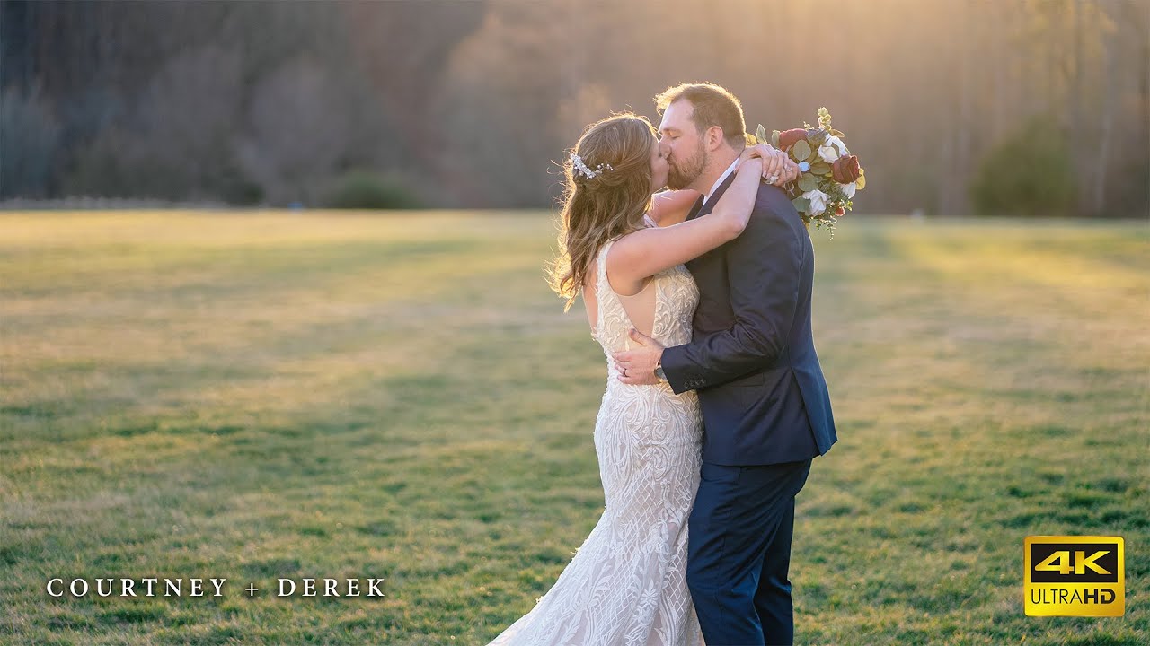The Kinsleeshop Farm Wedding | Courtney + Derek in 4K - YouTube