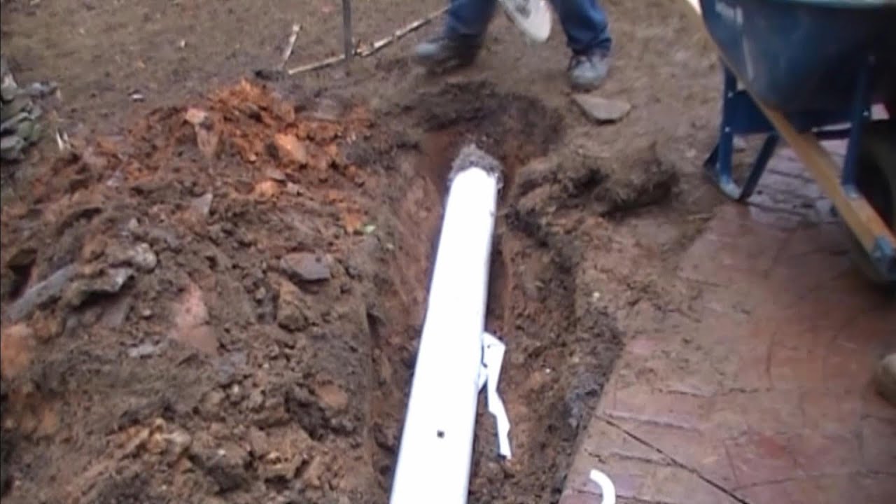 Clay Pipe Drainage. Find and Replace - YouTube
