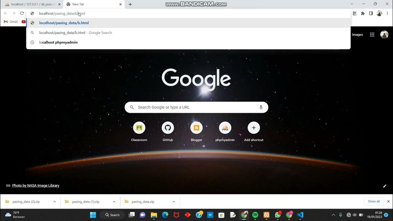 Parsing Data Menggunakan HTML dan PHP - YouTube