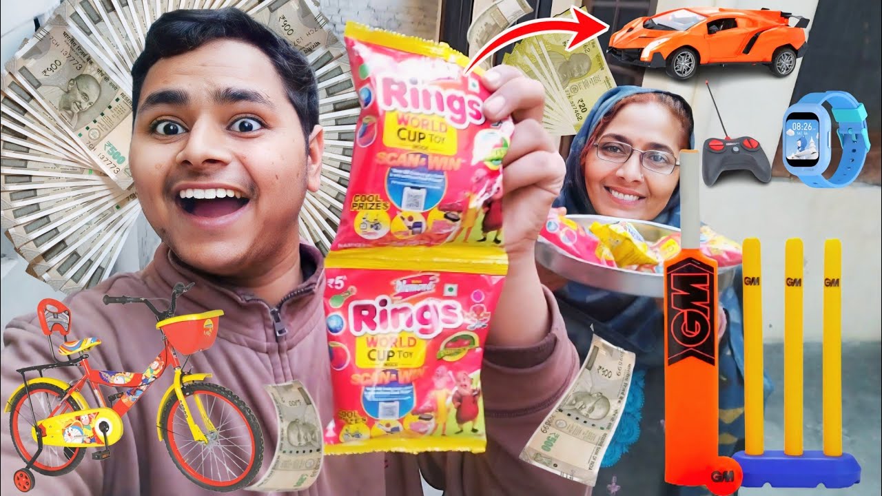 Rings Motu Patalu 😱 5 ₹ KE Snacks ME NIKAL ? - YouTube