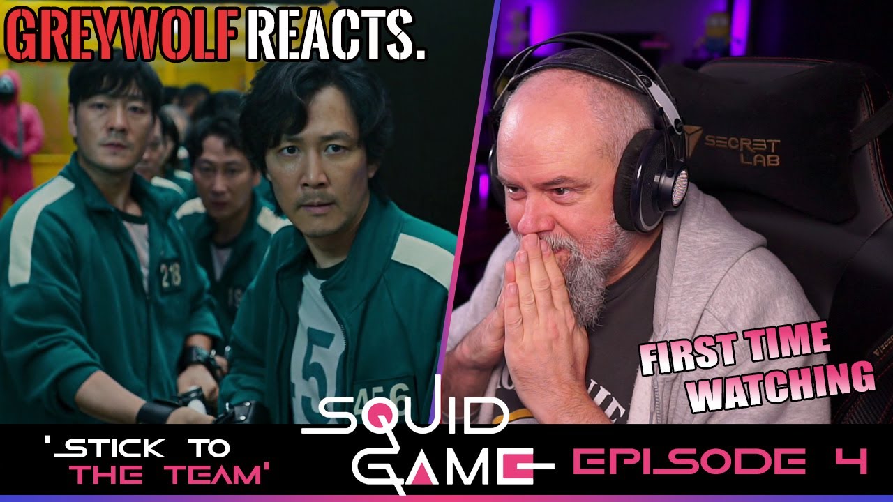 🇰🇷 SQUID GAME - Episode 4 'Stick to the Team' | REACTION/COMMENTARY ...