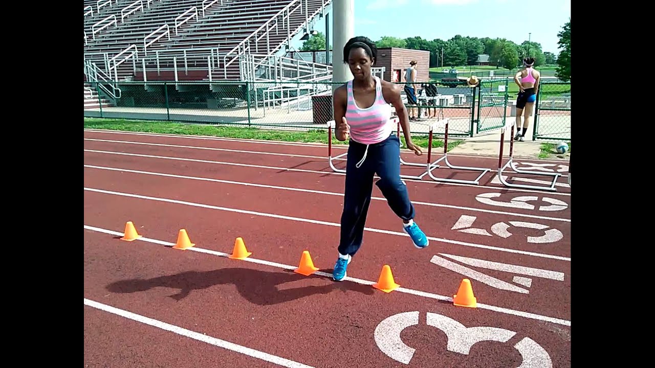 CONES LATERAL RUN - YouTube