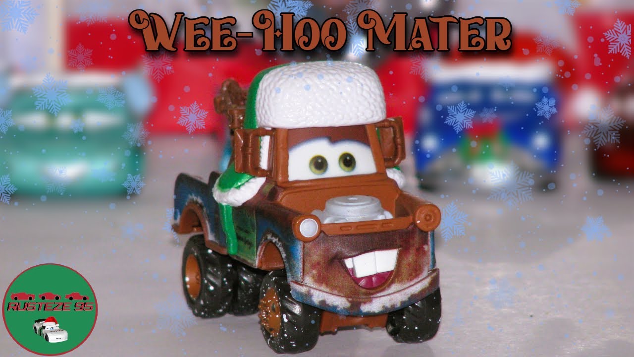 Pixar Cars Wee-Hoo Winter Mater - Review (12 Days of Christmas Cars ...