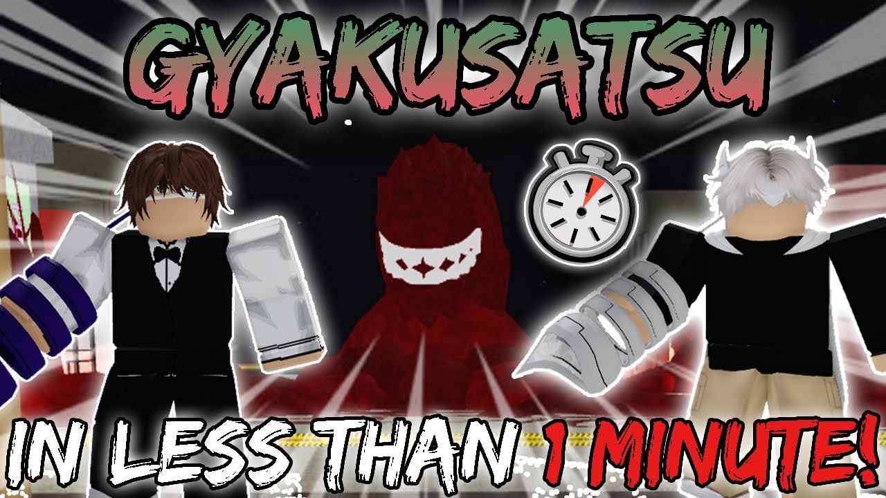 Defeating GYAKUSATSU in less than 1 MINUTE! | Ro-Ghoul - YouTube