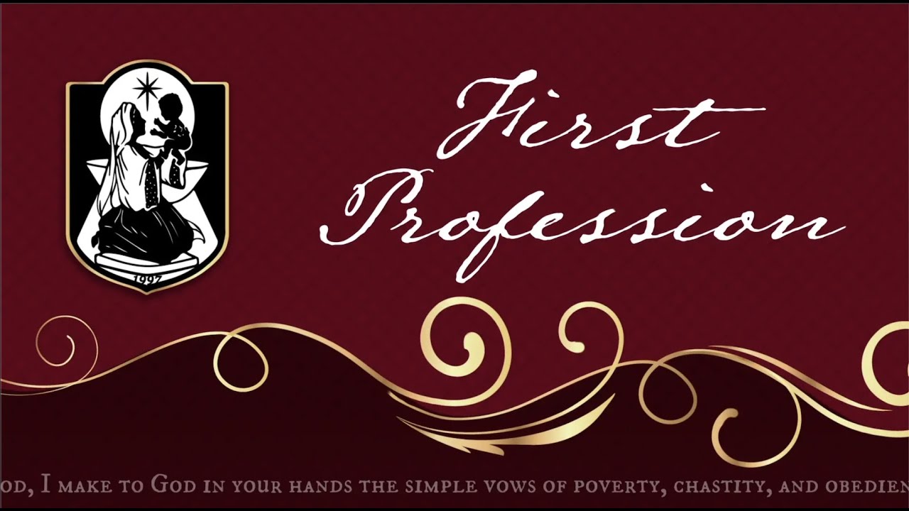 First Professions (First Vows) | Sisters of Mary, Mother of the ...