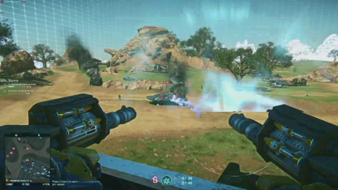 Planetside 2 VR training - YouTube
