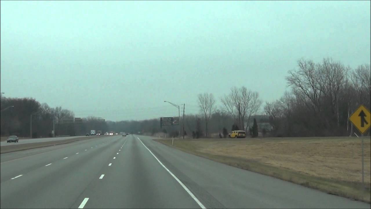 Indiana - Interstate 94 East - Mile Marker 30-40 (12/19/12) - YouTube