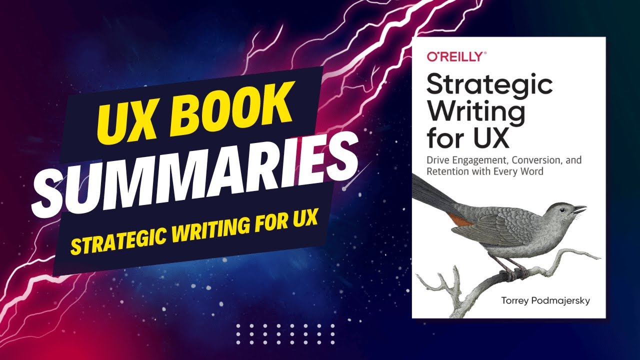 Strategic Writing for UX | Book Summary | Key Insights to Master ...
