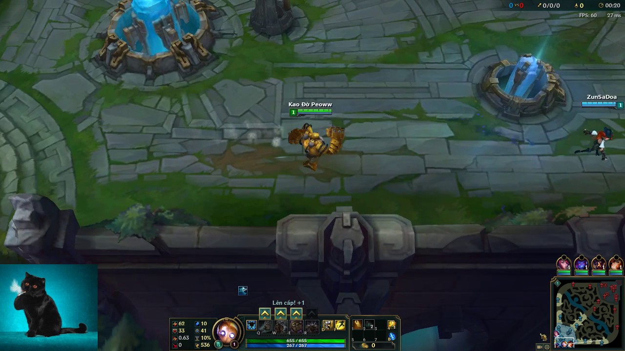 Cho Gat vs Alistar bot lane - YouTube