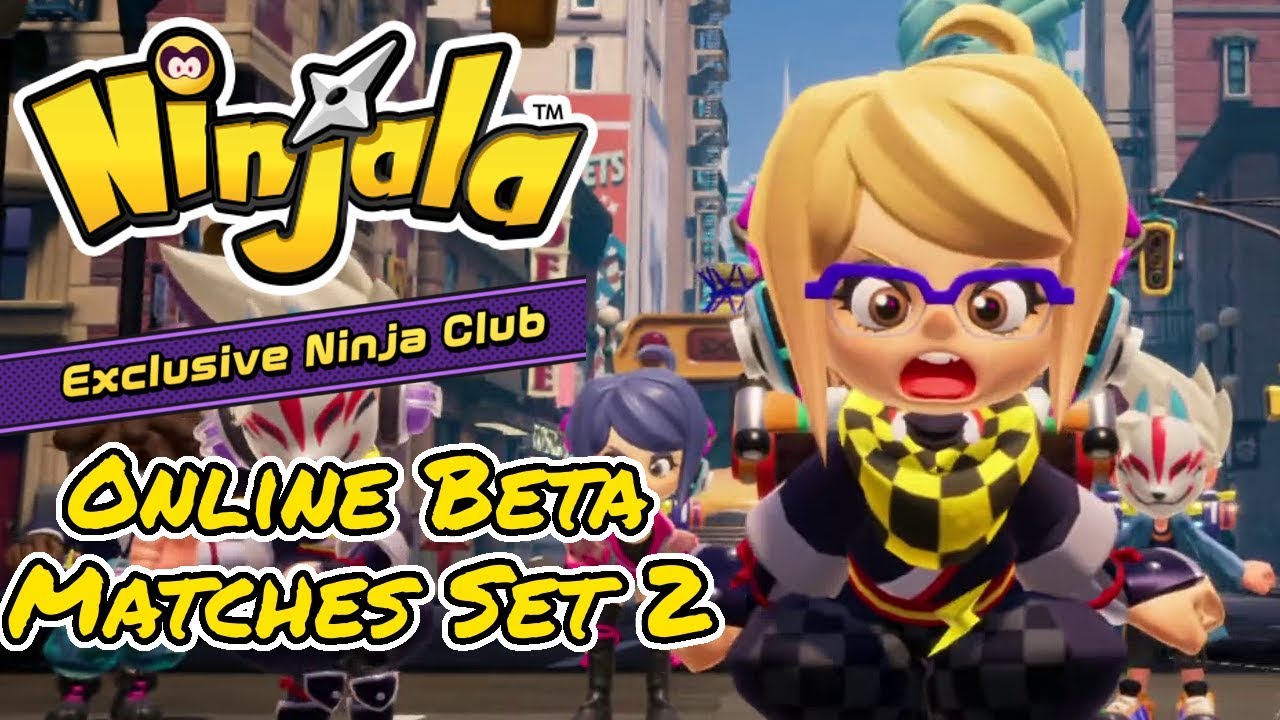 Ninjala: Online Beta Matches - Set 2 - YouTube