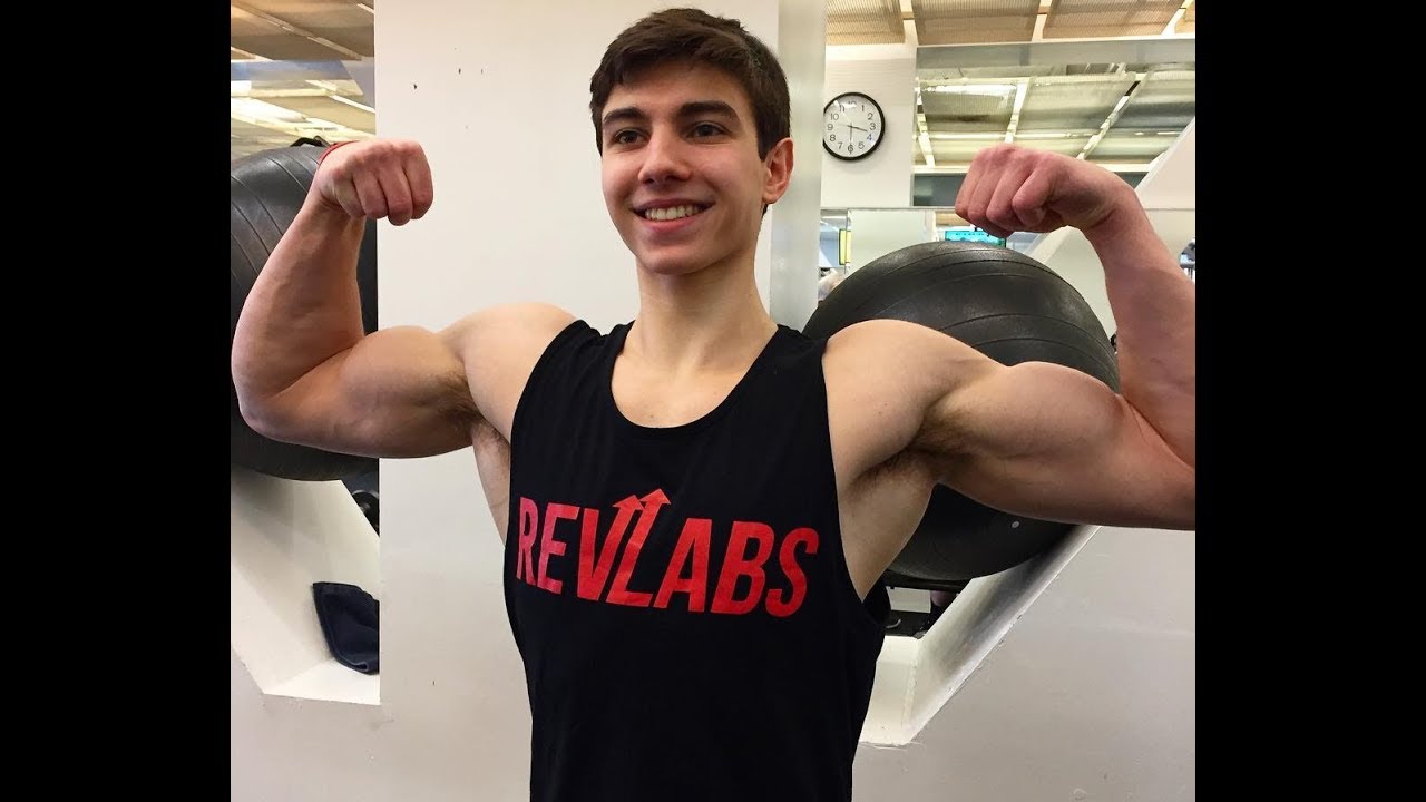 Eric abrons 18 year old shredded bodybuilder |workout - YouTube