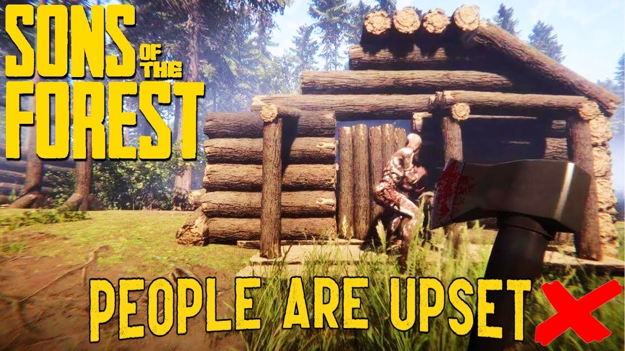 Sons of The Forest | WHY FANS ARE UPSET ABOUT BUILDING - YouTube