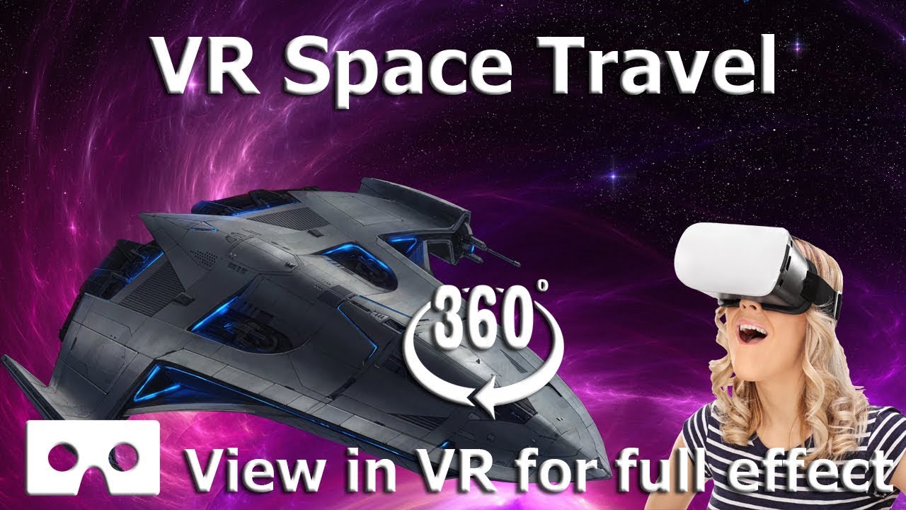 360 video Journey through space and travel the universe in VR HD 4K ...