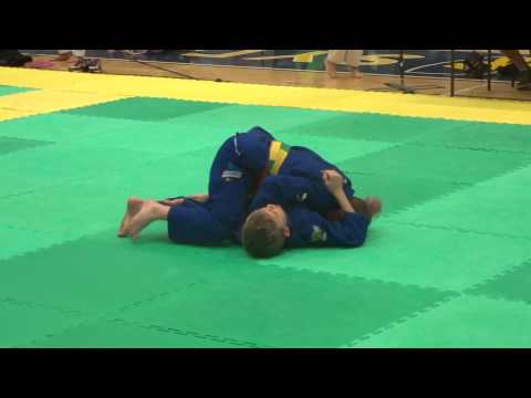 2015 NSW BJJ State Championships 12yo male all belts 42kg + Gi