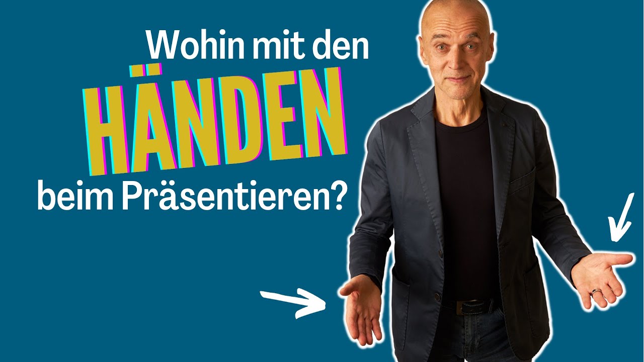 Wie Du beim Präsentieren selbstbewusst gestikulierst (Tipps zur ...