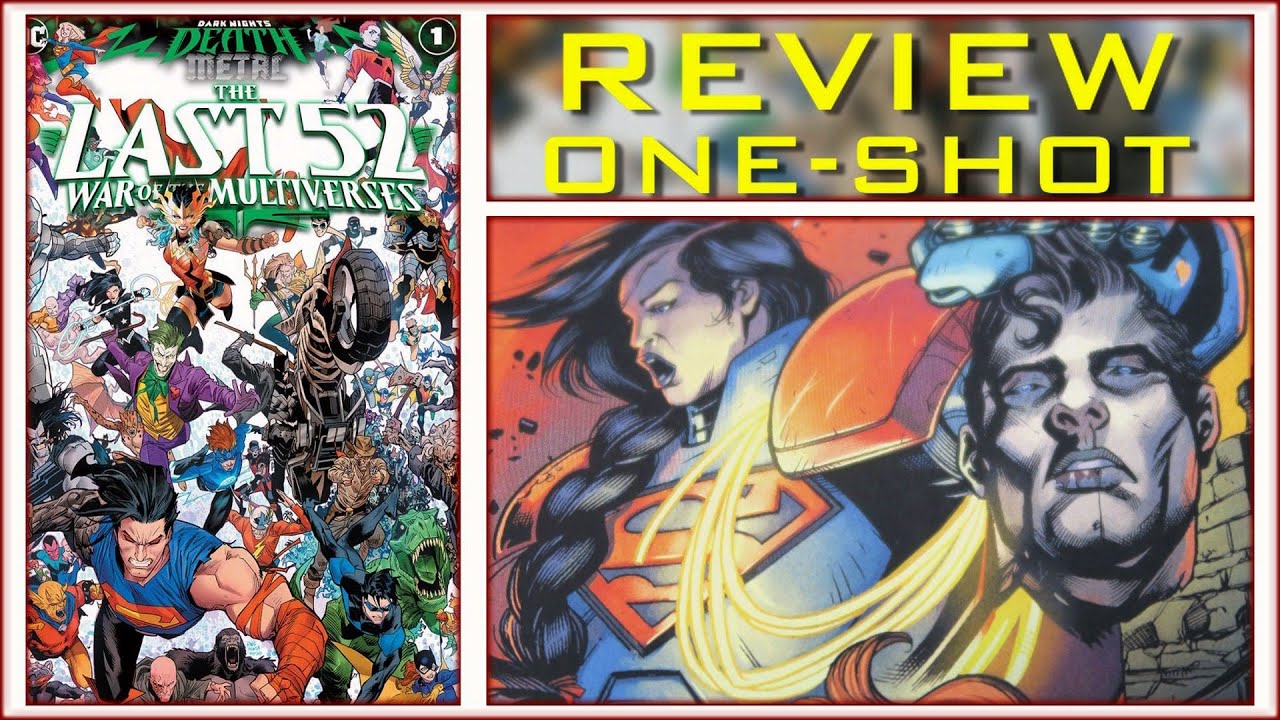 The Last 52 War Of The Multiverses - DC Dark Nights Death Metal One ...
