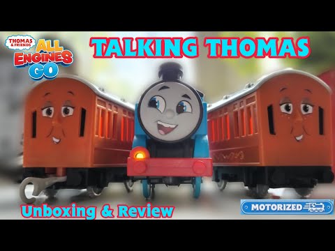 TALKING THOMAS ANNIE & CLARABEL ALL ENGINES GO! UNBOXING | THOMAS ...