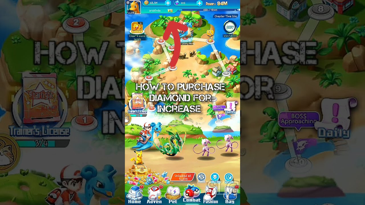 How To Top Up Diamond In Idle Monster Go | Idle monster go! | SLG - YouTube