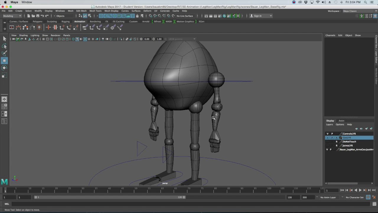 09_LegMan Arm Rig - Tutorial - YouTube