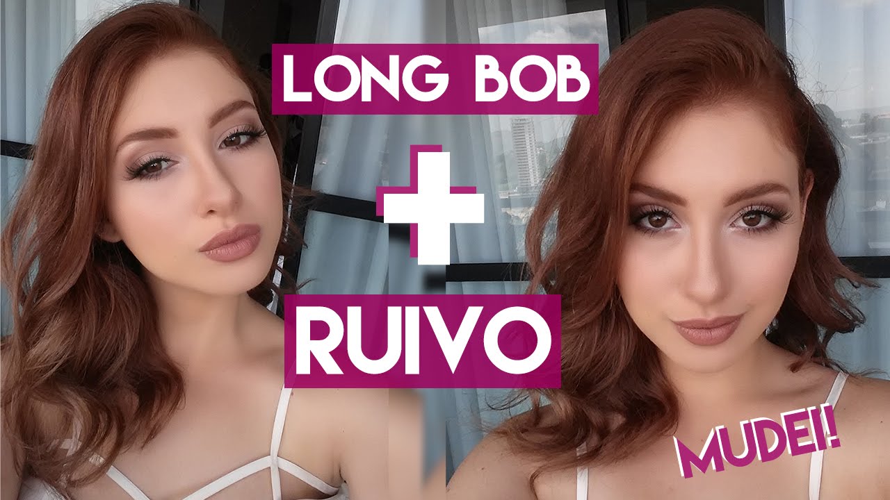 Pintando o cabelo de RUIVO! | VLOG - YouTube