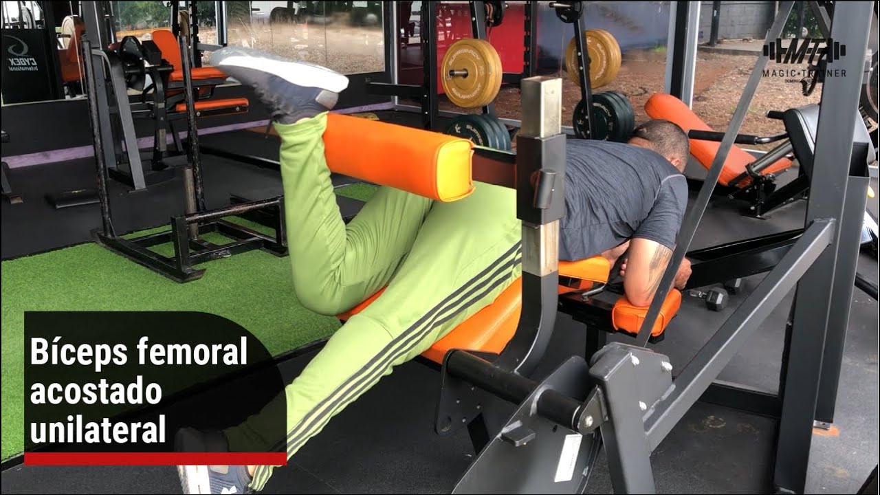 BÍCEPS FEMORAL ACOSTADO UNILATERAL - YouTube