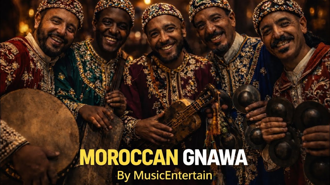 GNAWA - GNAOUA NIGHT ️ (BABA MIMOUN/AICHA/SANDIYA/MOULAY AHMED) ليلة ...