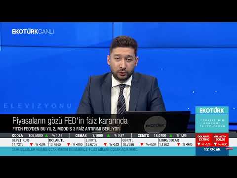 Powell'ın Konuşması Sonrası Piyasalarda Son Durum - Tolga Uysal - EkotürkTV - 12.01.2022