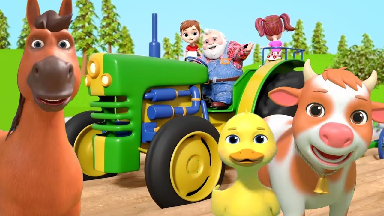 This Is The Way Farm, Nursery Rhyme And Kids Song - YouTube