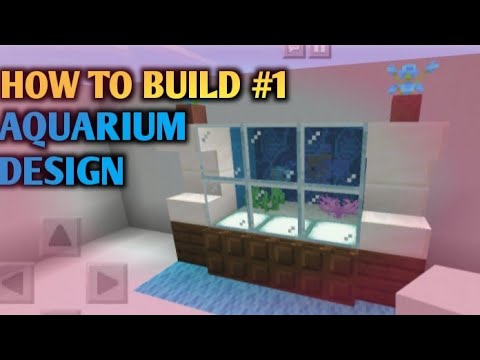 Minecraft –HOW TO BUILD AQUARIUM DESIGN || MODERN DESIGN #1 - YouTube