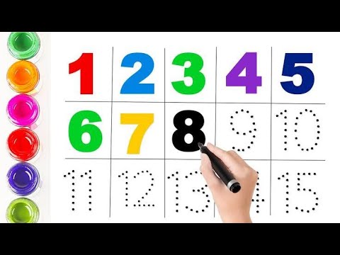 Learn to counting 1 to 100 | 123 numbers | one two three, 1 से 100 तक ...
