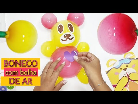 Boneco com bolha de ar. Brinquedo muito divertido! - YouTube