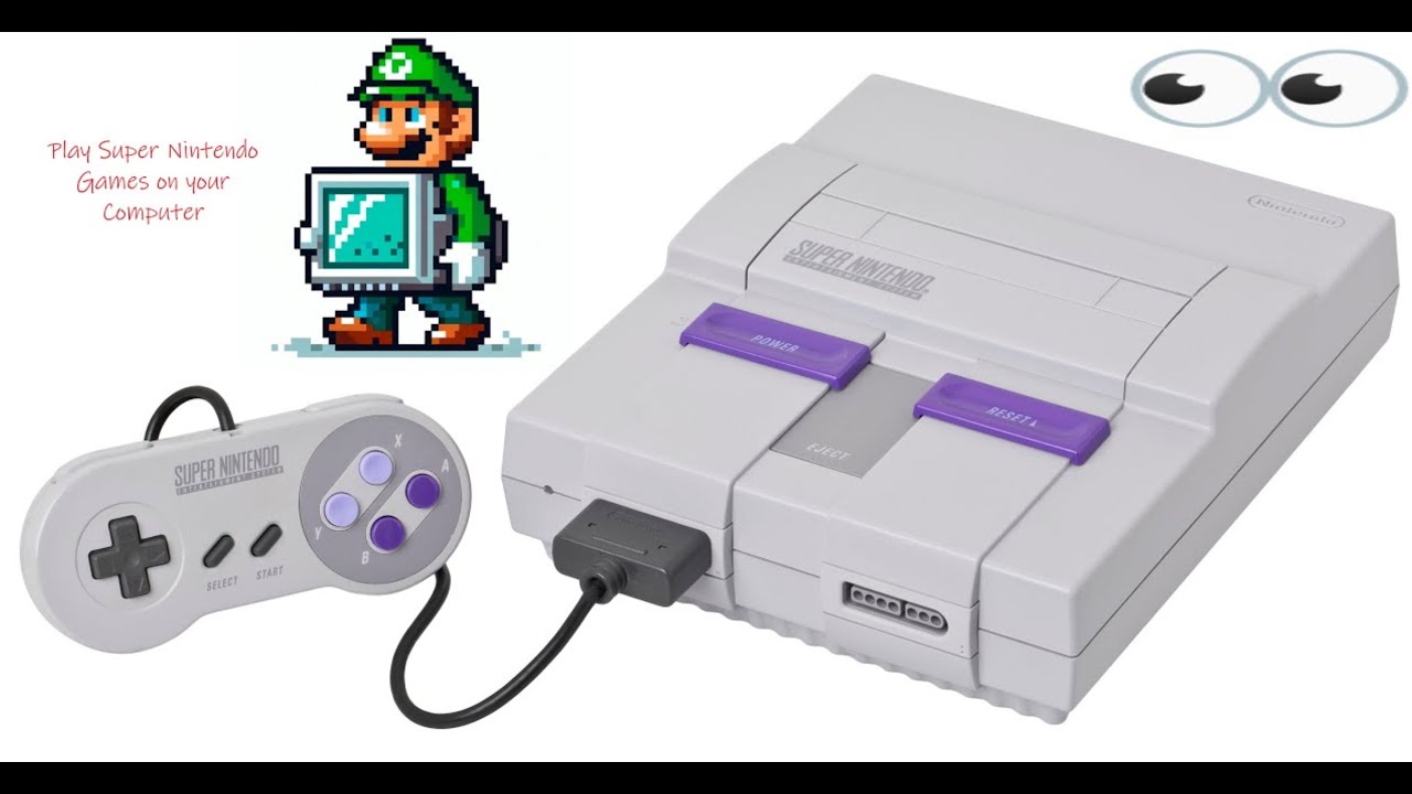 How to play super nintendo games on your computer - YouTube