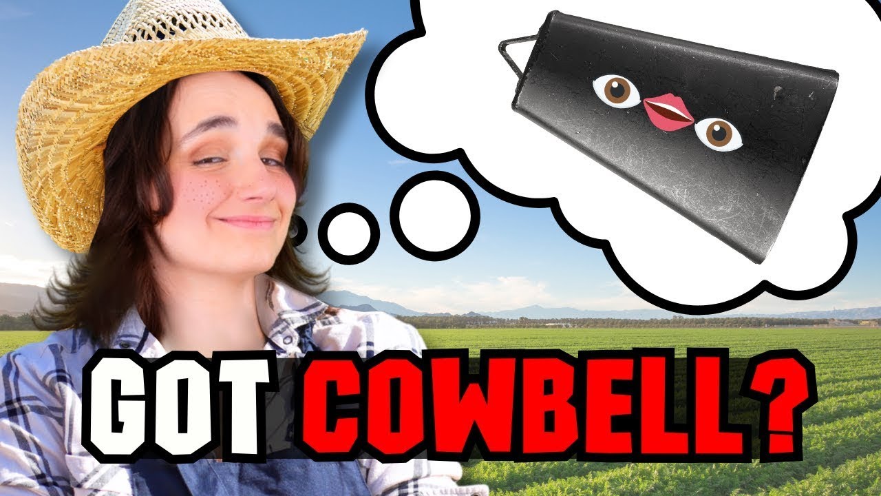 Not Sure What To Do With Your Cowbell? Try This... 🐮🥁 - YouTube