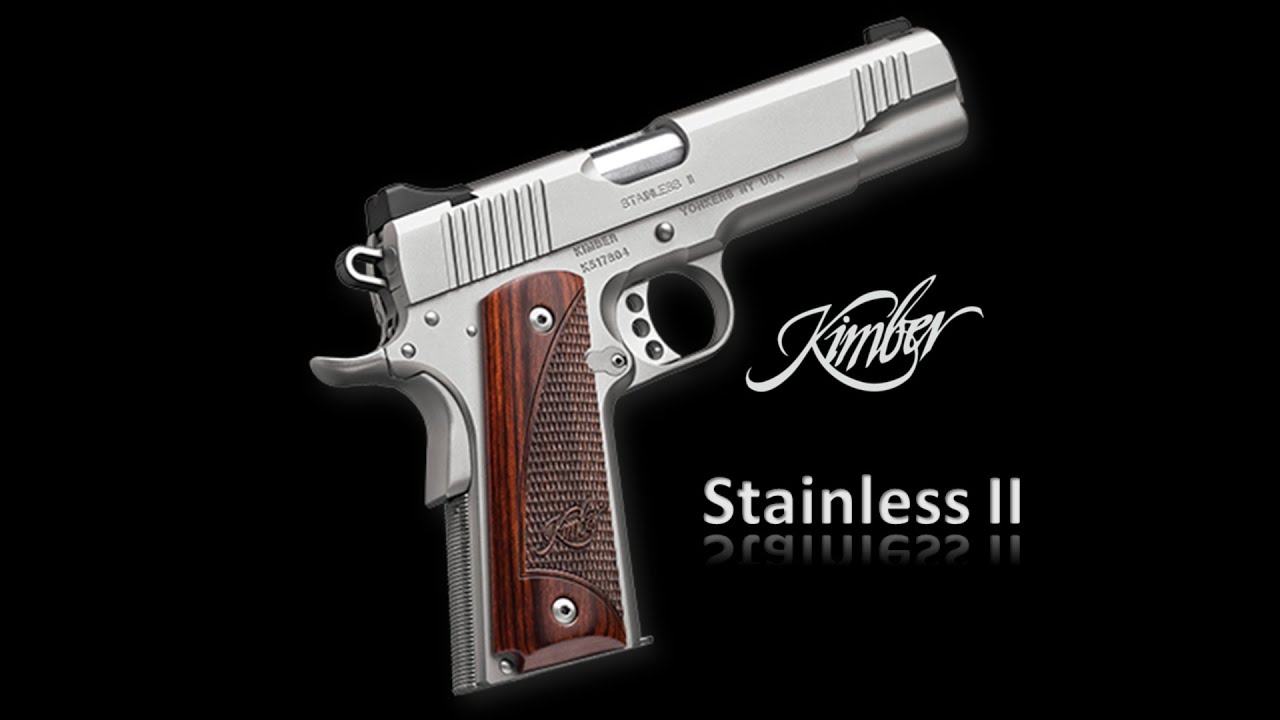 Kimber Stainless II - Pretty and a Work Horse to boot! - YouTube