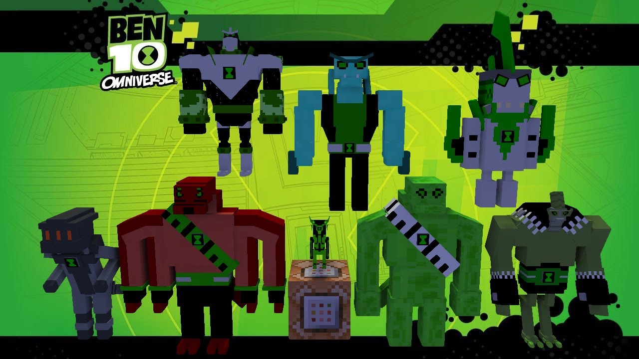 Biomnitrix V1 Update | Minecraft Ben 10 Datapack - YouTube