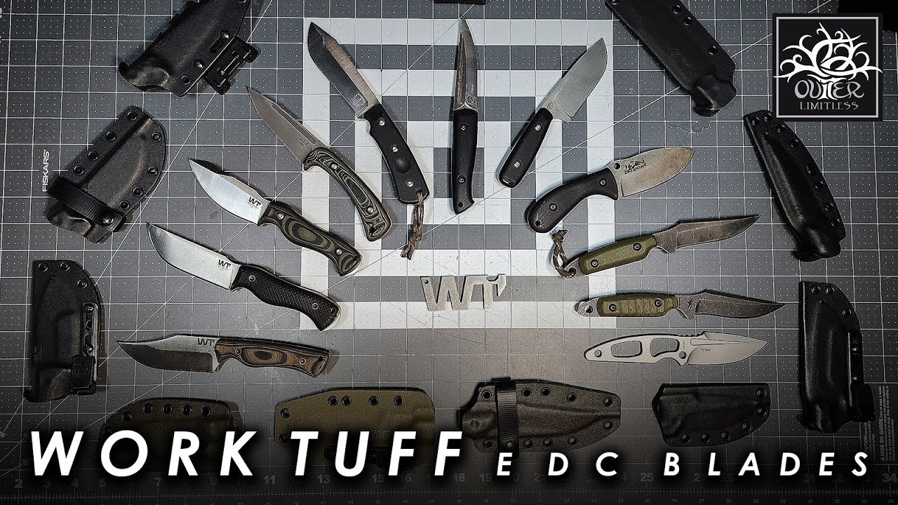 Work Tuff Gear EDC Edition: Some of THE BEST Every Day Carry Fixed ...