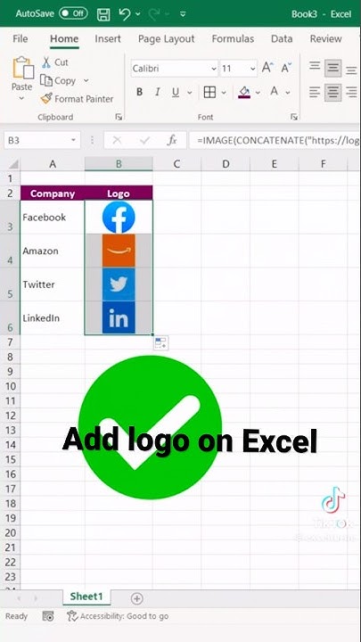 How to add logo on Excel || Create a logo on Excel || - YouTube
