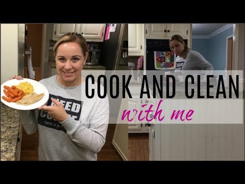 Cook and Clean With Me | After Dinner Clean With Me | Before and After ...