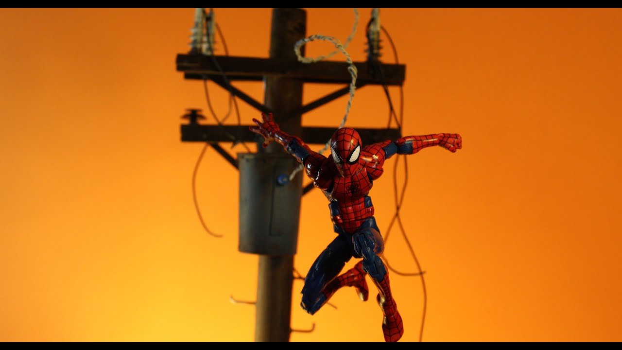 how to make an Electrical Power Pole for your Dioramas. - YouTube