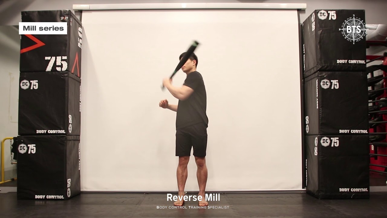 [ClubBell] 클럽벨 Reverse Mill - YouTube
