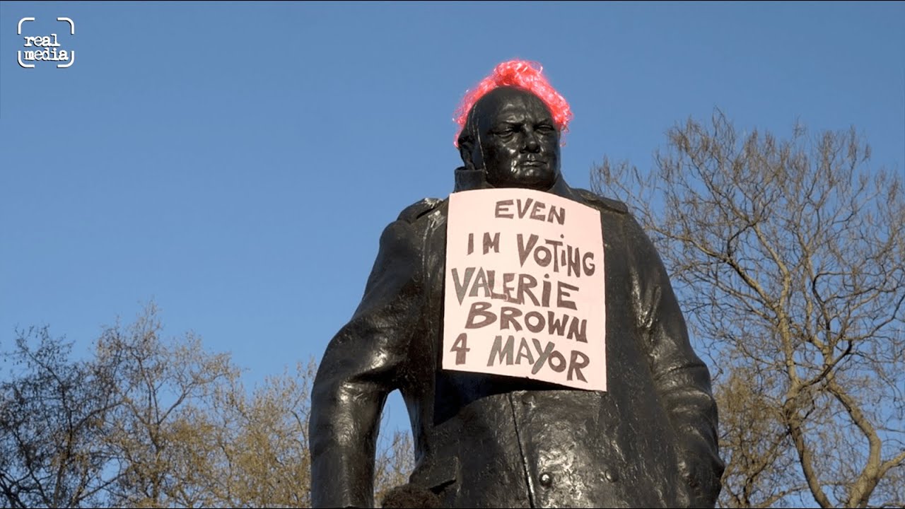 Churchill votes for Burning Pink Mayor Valerie Brown - YouTube