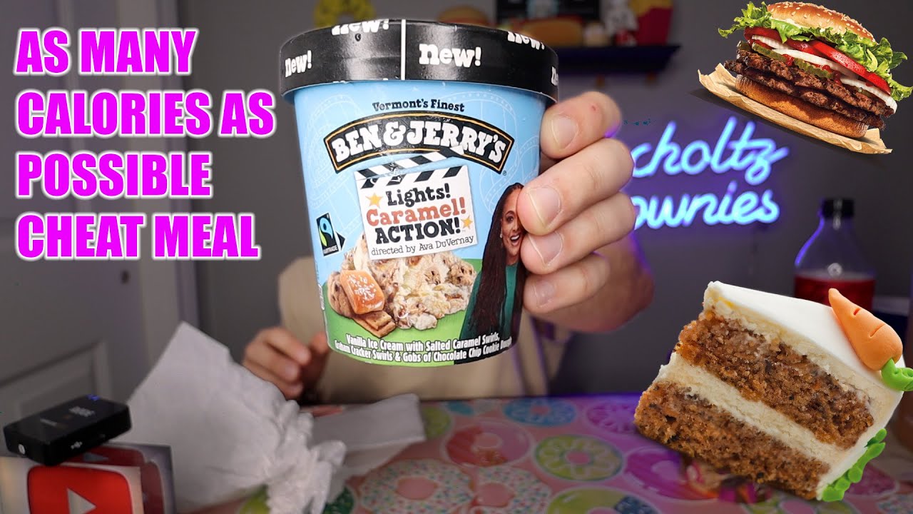 Eating As Many Calories As Possible In ONE CHEAT MEAL! 😋 - YouTube
