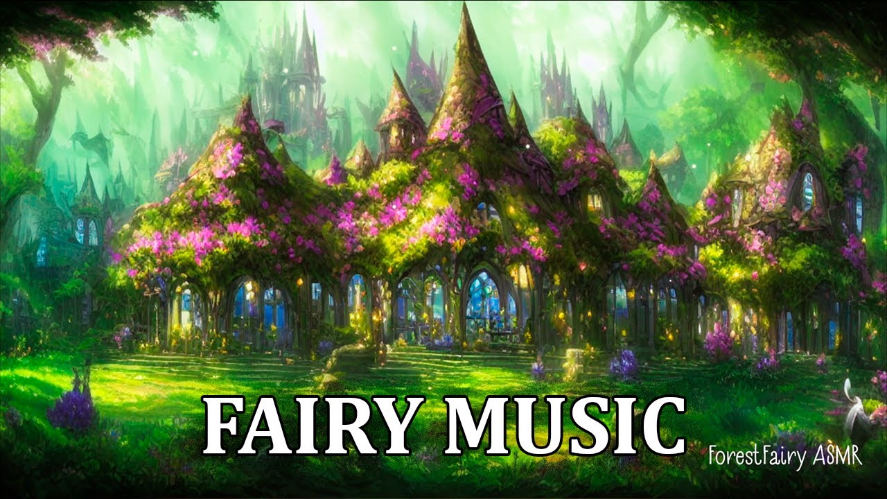 Enchanting Fairy Tea House & Magical Elf Forest Music | For Sleep, Study & Relaxation | Pixie ...